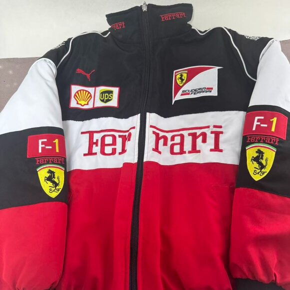 Jackets & Coats | Vintage Ferrari F1 Racing Jacket The Ultimate ...